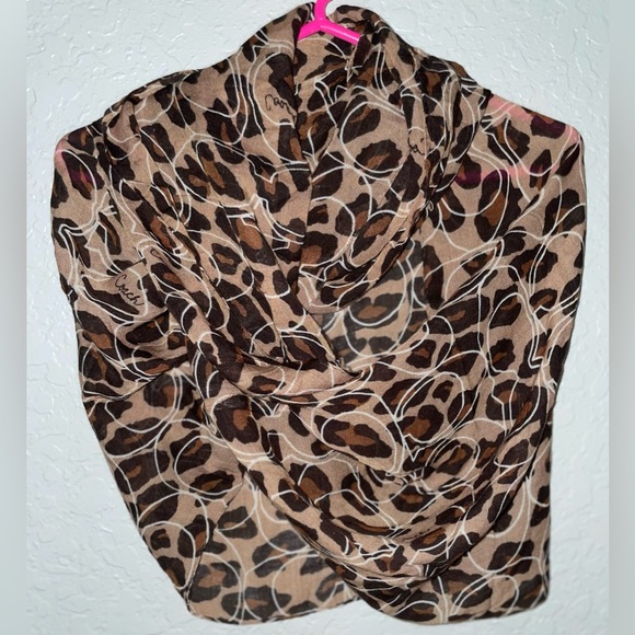 Coach | Accessories | Coach Signature C Ocelot Leopard Animal Print ...